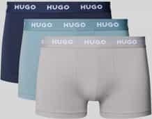 HUGO BOSS Slim Fit Trunks aus Baumwoll-Mix im 3er-Pack Modell PACK