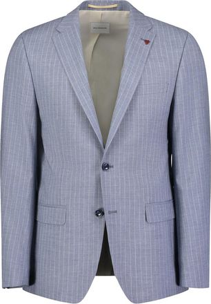 Roy Robson Anzugsakko aus einem Woll-Mix mit Streifen, Slim Fit in