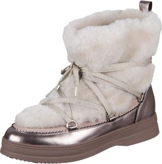 Peter Kaiser Damen - Boots 76230 in gold Rauleder