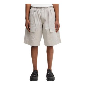 Yohji Yamamoto Weite Shorts - - Shorts - Herren - Grau - XL