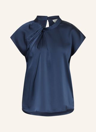 Neo Noir Neo Noir Blusenshirt Fleur Aus Satin blau