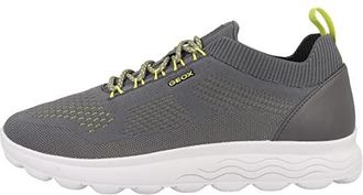 Geox Homme U Spherica A Sneakers, Dk Grey, 45 EU