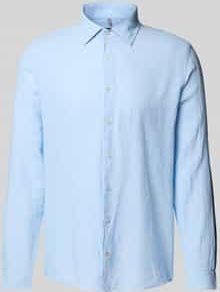 Cinque Regular Fit Freizeithemd aus Leinen-Baumwoll-Mix Modell STEVEN