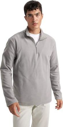 DeFacto Sweat-Shirts pour Homme - Pull Confortable pour Homme, Gris, XL