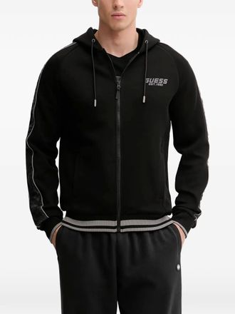 Guess Co hoodie &agrave; fermeture zipp&eacute;e - Noir