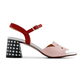 Chie Mihara Femme, Chaussures, Multicolore, Taille: 38 EU Sandales en cuir &agrave; brides avant tress&eacute;es