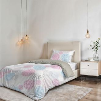 Italian Bed Linen Fantasy Italian Bed Linen Bettbezug, Einzelne, Mikrofaser, Molek&uuml;le