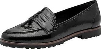 Tamaris Pantoufles pour Femme 1-24239-42 - Noir - Brevet - Taille 41 EU, Imprim&eacute; Noir, 41 EU