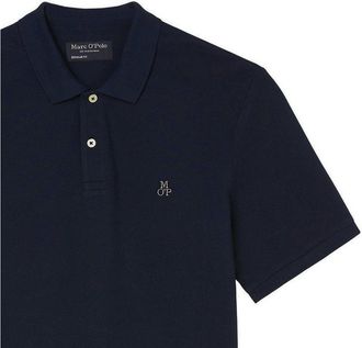 Marc O'Polo Poloshirt Herren Poloshirt 1er Pack Baumwolle Small-Logo (Packung, 1er Pack)