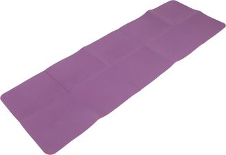 TOPBATHY Faltbare Yogamatte aus Tpe 183x61x0,6cm Rutschfest Leicht f&uuml;r Reisen Outdoor Fitness und Pilates Bequeme Trainings und Kniematte f&uuml;r Damen und Herren