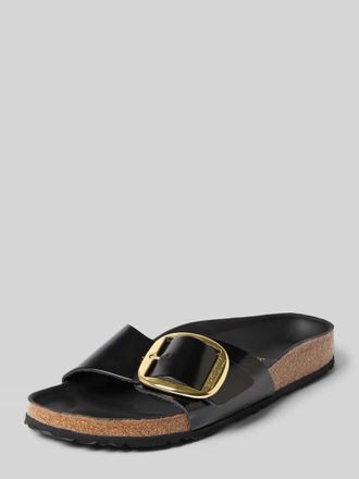 Birkenstock Gl&auml;nzende Sandalette Modell Madrid