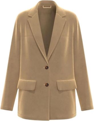 Marella Femme, Vestes, Beige, Taille: 38 FR Cerchio001 Blazer