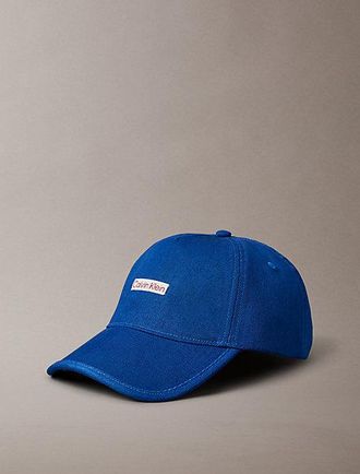 Calvin Klein Casquette r&eacute;glable en jean avec logo