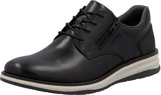 Rieker Homme 14706 Chaussures à Lacets, Noir, 41 EU