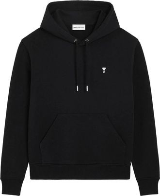 Ami Homme, Sweatshirts et sweats &agrave; capuche, Noir, Taille: S Quota Contrasted Ami de Coeur Sweat &agrave; capuche