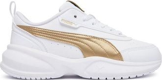 Puma Ballerinas Cilia 2 Mode Metallic Glam 408272 01 Wei&szlig;