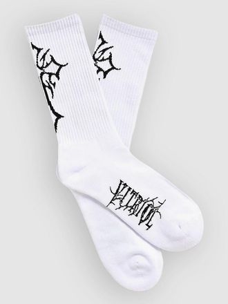 Vitriol Rectify Socks blanc