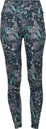 Gothicana by EMP Femme Leggings Noirs &agrave; Grand Motif S