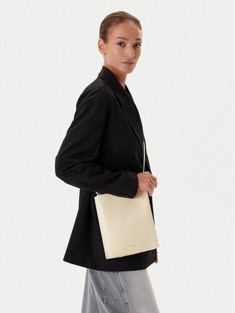 Calvin Klein Handtasche Line Ns Crossbody Lth Bag LV04F3005G Creme