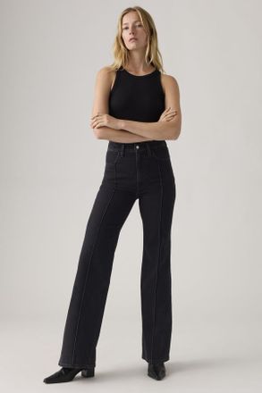 Levi's Ribcage Bell Western Jeans - Damen - Schwarz / Schwarz