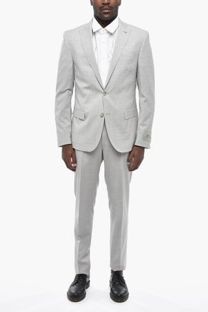 Corneliani CC COLLECTION Blazer aus reiner Schurwolle mit Pattentaschen Corneliani