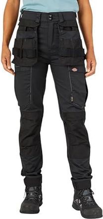 Dickies Pantalon de travail performance pour femme, noir, 36