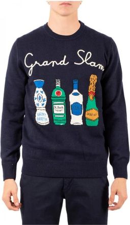 Saint Barth Homme, Pulls, Bleu, Taille: S Heron Sweater