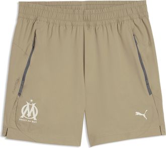 Puma Short d&eacute;contract&eacute; PUMATECH Olympique de Marseille Homme, Accessoires, Marron, XXL
