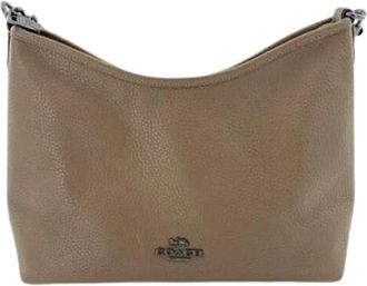 Coach Sac port&eacute; &eacute;paule doccasion - Femme - Pre-owned - Beige - Taille: ONE Size