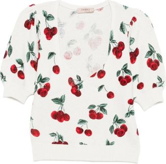 Twinset Femme, Pulls, Multicolore, Taille: 40 FR Maille ras du cou