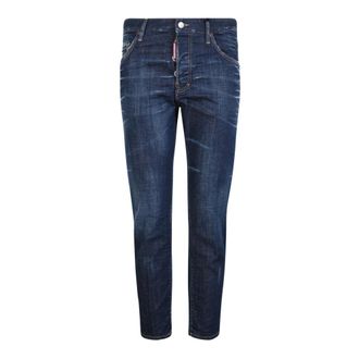 Dsquared2 Homme, Jeans, Bleu, Taille: M Jean Bleu Aw24 Effet D&eacute;color&eacute;