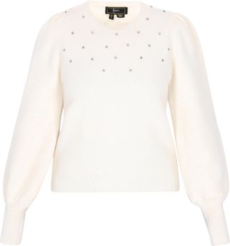 Faina Pullover Frauen cremefarben