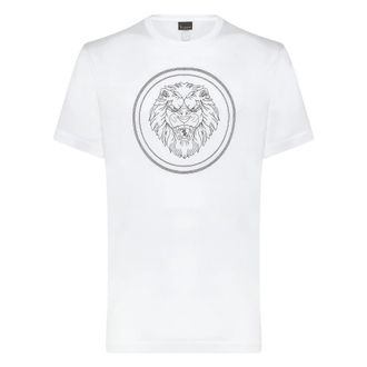 Billionaire Boys Club T-Shirt Rundhals L&ouml;we - - Tops - Herren - Wei&szlig; - 4XL