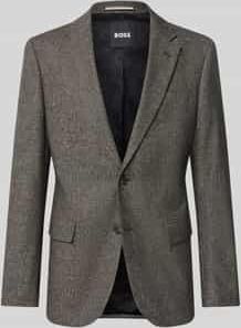 HUGO BOSS Regular Fit Sakko aus Woll-Mix Modell Jasper