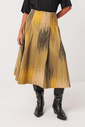 SKFK Damen vegan Rock Ximena Mehrfarbig