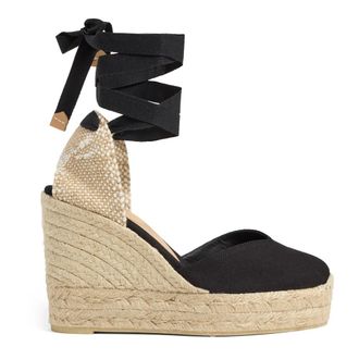 Castaner Chiara/8Ed/001 11 cm Keilabs&auml;tze - - Shoes - Damen - Schwarzk - 36 EU