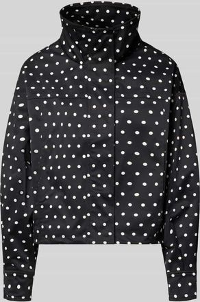Neo Noir Jacke im Allover-Look mit Stehkragen Modell CALLISA DOT