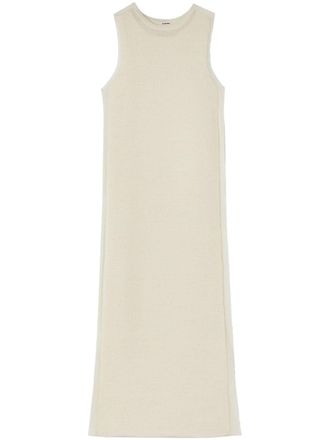 Jil Sander Gestricktes Kleid - Weiß