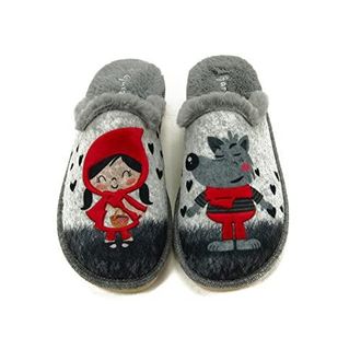 Garz&oacute;n Garz&oacute;n - Chaussure maison pour femme, gris, 38 EU