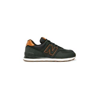 New Balance Homme, Chaussures, Noir, Taille: 41 1/2 EU Chaussures en Nubuck Semelle en Caoutchouc