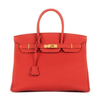 Herm&egrave;s Crossbody Bags - Birkin 30 - Gr. unisize - in Rot - f&uuml;r Damen