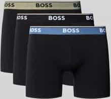 HUGO BOSS Trunks aus Baumwoll-Mix im 3er-Pack