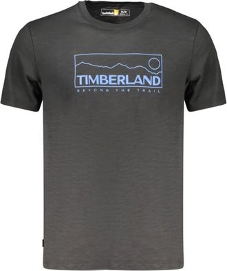 Timberland Homme, Sport, Noir, Taille: 2XL T-shirt &agrave; manches courtes