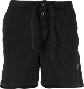 Stone Island Homme, Maillots de bain, Noir, Taille: S Maillots de bain