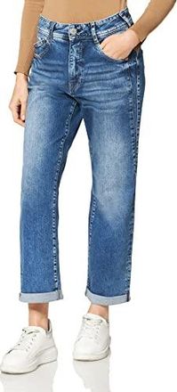 Herrlicher Gila Hi Tap Recycled Denim Jeans, Retro Marvel Multicolore 869, 24 Femme