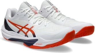 Asics Homme Sky Elite FF 3 LO Sneaker, White/Nova Orange, 41.5 EU