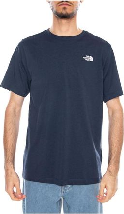 The North Face Homme, Sport, Bleu, Taille: M Evolution Simple Dome Short Sleeve Tee