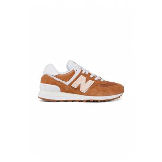 New Balance Wildleder Schn&uuml;rschuhe mit Canvas-Eins&auml;tzen - - Shoes - Herren - Braun - 43 EU
