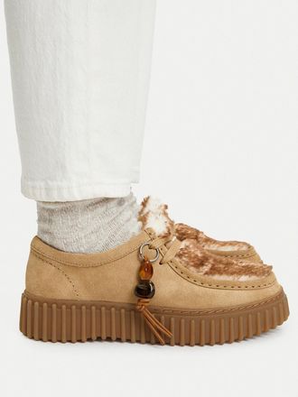 Clarks Halbschuhe Clarks Torhill Bee 26327766 Beige