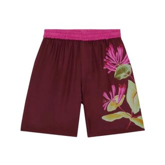 Pierre-Louis Mascia Aloegots Shorts Silk - - Shorts - Damen - Rot - XS